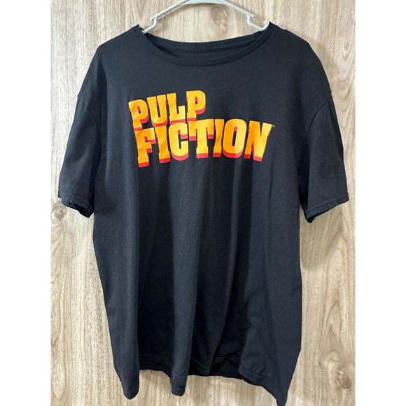Pulp Fiction | Shirts | Pulp Fiction Mens Xl Shirt Black Movie Logo ...
